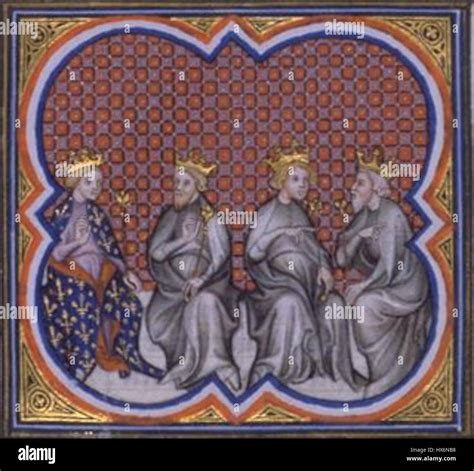 Partage Du Royaume Entre Les Fils De Clovis Refers To The Division Of