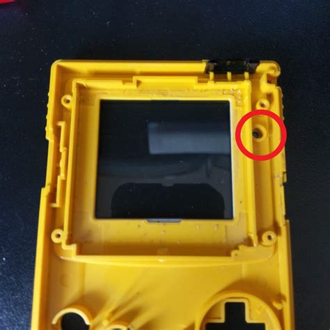 Replace Screen Lens Buttons On Game Boy Color Super Megabyte Retro Blog