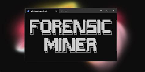 Github Securityjoes Forensicminer A Really Good Dfir Automation For Collecting And Analyzing