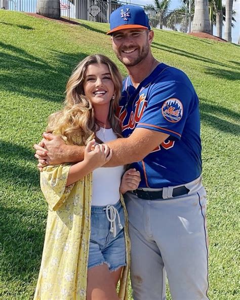Pete Alonsos Wife Haley Celebrates Mets Clinching Playoff Berth