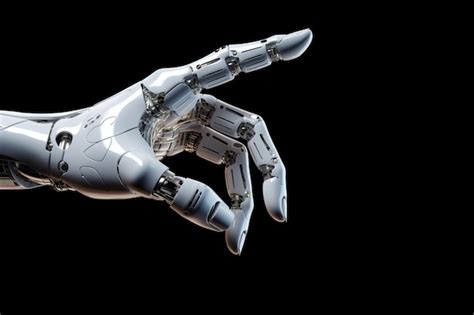 Premium Photo Robot Electronic Access Authentication System Tech