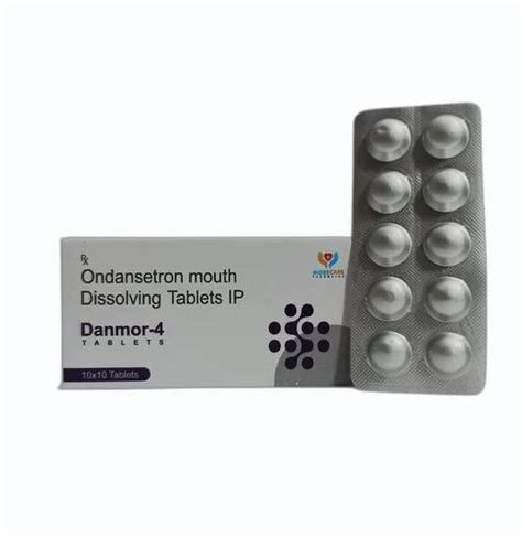 Ondansetron Mouth Dissolving Tablets Ip 4 Mg At ₹ 50box In Panchkula