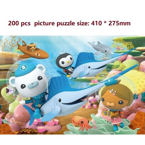 Jual Anime The Octonauts Jigsaw Puzzle Picture Diy Toys Gup Vehicle Action Figures Birthday T