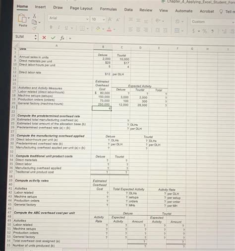 solved chapter 4 applying excel excel worksheet part 1 of