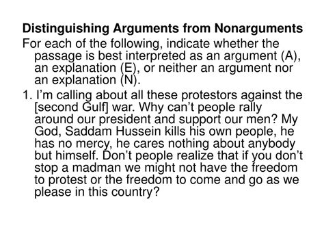 Ppt What Is An Argument What Is A Statement Powerpoint