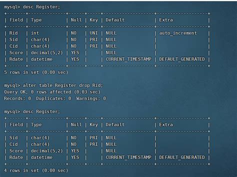 掌握mysql基础命令：数据表结构修改详细操作mysql 修改表结构 Csdn博客