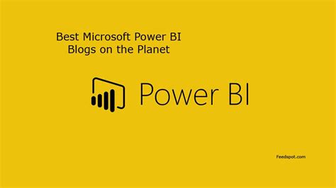 40 Best Microsoft Power Bi Blogs And Websites In 2025