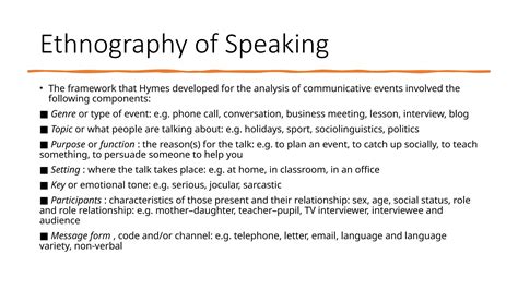 Week 14 Analyzing Discourse In Sociolinguistics Pptx