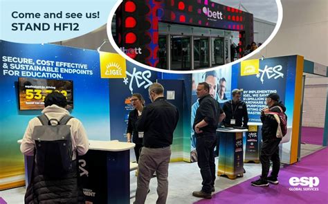 Esp Global Services On Linkedin Bett2023 Igeltechnology