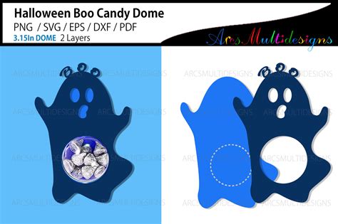 Boo Candy Dome Graphic By Arcs Multidesigns · Creative Fabrica