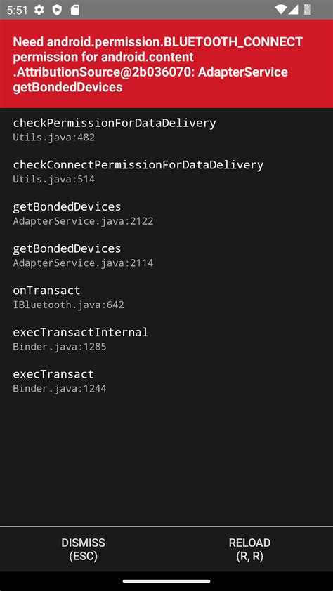 Javalangsecurityexception Need Androidpermissionbluetoothconnect Permission For Android