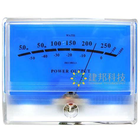 precision vu meter level meter peak db table audio volume unit
