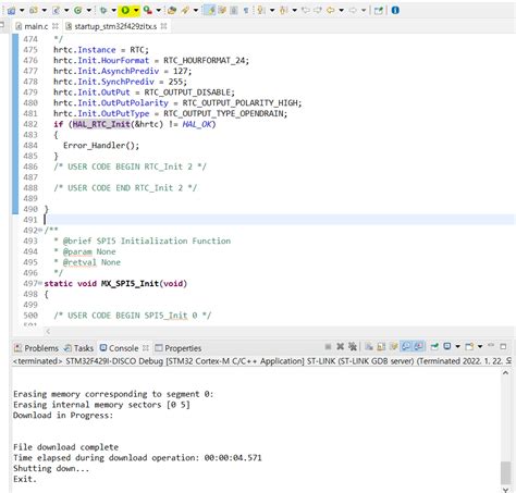 Undefined Reference To Halrtcinit Problem Stmicroelectronics Community