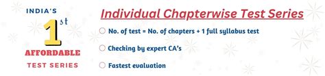 ca final individual chapterwise test series for nov 24