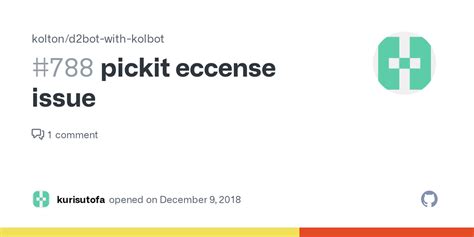 Pickit Eccense Issue · Issue 788 · Koltond2bot With Kolbot · Github