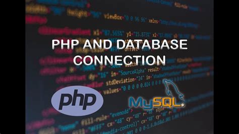 Php And Database Connection Youtube