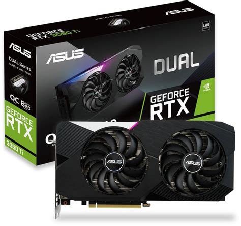 Asus Dual Geforce Rtx Ti Oc Edition Gb Gddr With Two Powerful Axial Tech Fans For Aaa