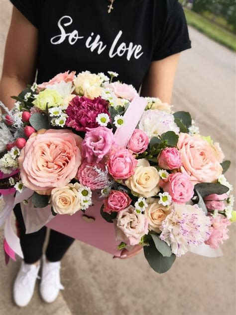 Цветы в сумочке