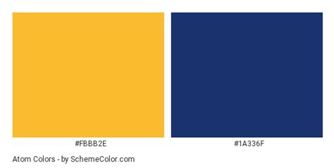 Atom Color Scheme Blue