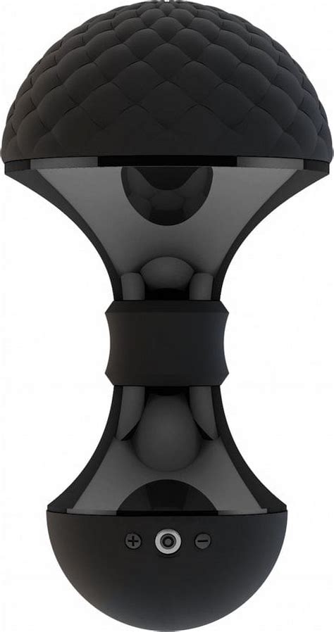 Vive Enoki Bendable Massager Clitoral Vibrator Black