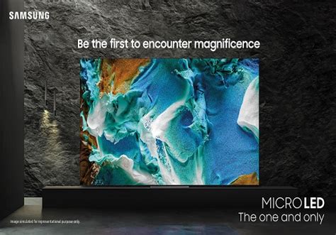Samsung Launches 110 Inch Micro Led Tv In India