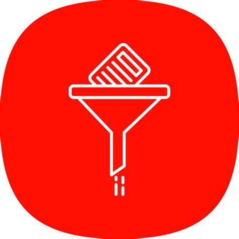 Filtering Data Line Curve Icon 42789202 Vector Art At Vecteezy