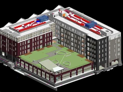 A Complete MEP BIM Model In Revit Upwork