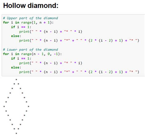 Github Yasmeenustadpythonstarpatternprinting Utilized Python