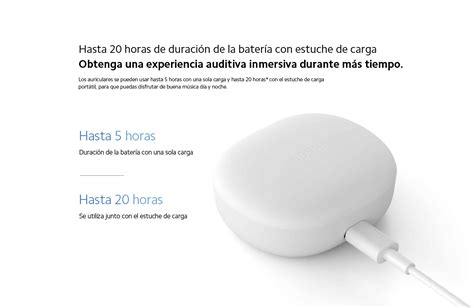 Xiaomi Aud Fonos Inal Mbricos Redmi Buds Lite Blanco Xiaomi Pc Factory