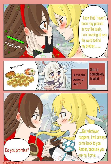 Amber X Lumine Part 2 Genshin Impact Hoyolab