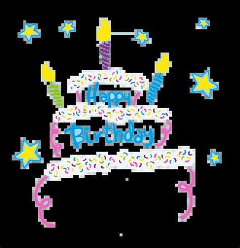 生日快乐艺术字中英文图片素材礼物帽子蛋糕png免抠位图ps素材 花瓣网