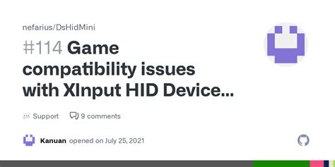 Game Compatibility Issues With Xinput Hid Device Mode · Nefarius