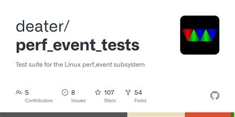 Github Deaterperfeventtests Test Suite For The Linux Perfevent