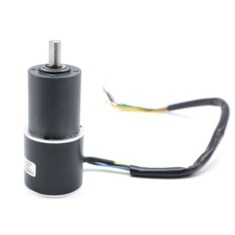High Torque Brushless Dc Motor With Planetary Gearbox 24v 9w 4800rpm 1 6 Nm