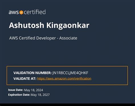 ashutosh kingaonkar on linkedin successfully renewed aws certified