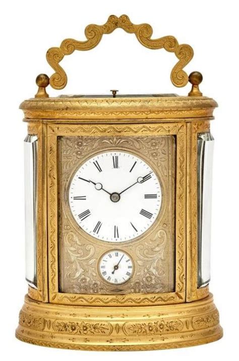 French Gilt Bronze Dual Dial Carriage Clock Price Guide