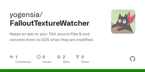 Github Yogensiafallouttexturewatcher Keeps An Eye On Your Tga Source Files And And Converts