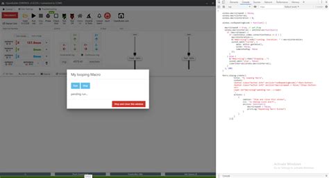 Getting Started With Javascript Macros In Control Library Of Macros Created By The Community