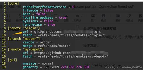 Git问题：解决 Sshconnect To Host Port 22 Connection Timed Out” Csdn博客