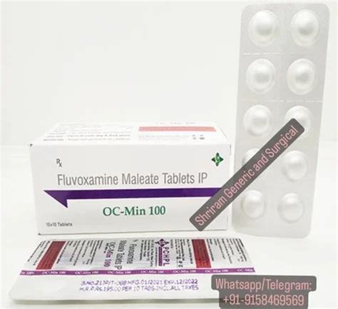 Fluvoxamine 50 Mg Tablet Pcpl At Rs 169stripe In Nagpur Id 23695174212