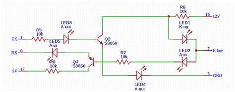 Obd2 K Line Schematic General Guidance Arduino Forum