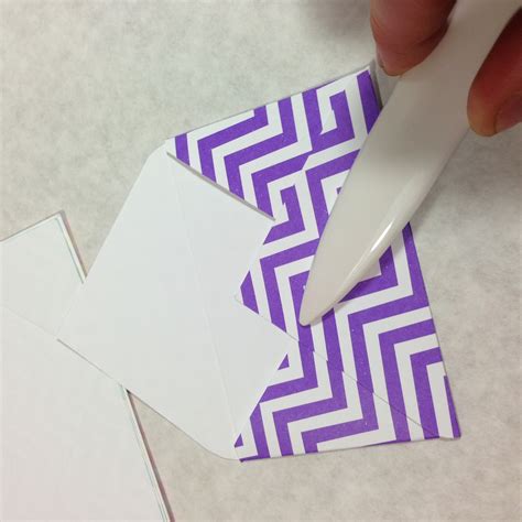 Designs HOW TO MAKE MINI ENVELOPES FOR GIFT CARDS USING MARTHA STEWART CRAFTS SCORING BOARD