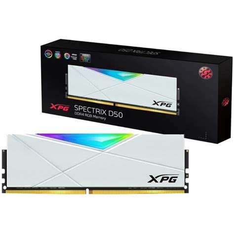 Memória XPG Spectrix D GB Mhz RGB DDR X White Império Teixeira