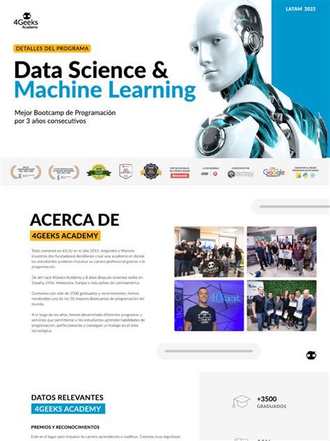 Syllabus Data Science Pdf Aprendizaje Automático Python Lenguaje