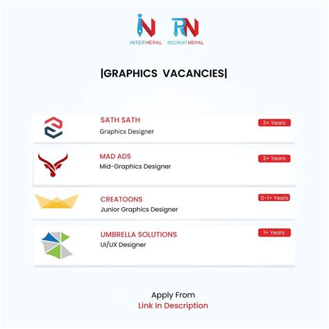 Intern Nepal On Linkedin Graphicdesigner Designopportunity Creativeminds Jobsearch Nowhiring