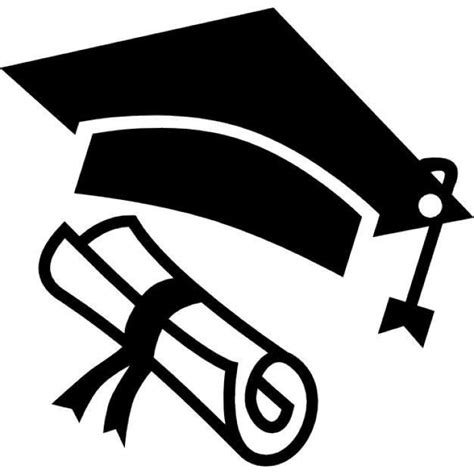 Vector De Birrete Para Graduación Graduação Pré Escolar Simbolo Da