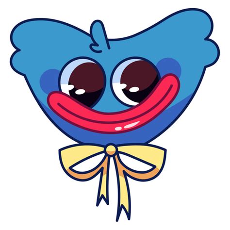 Huggy Wuggy Horror Character Cuddly Creature Creepy Friend Plush Toy PNG