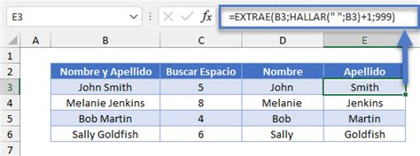 Separar Nombres Y Apellidos Excel Y Google Sheets Automate Excel