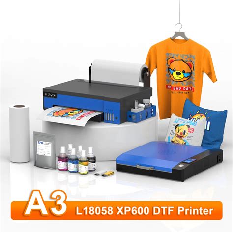 Принтер для печати на футболках A3 Dtf Impresora Xp600 с белыми чернилами Aliexpress