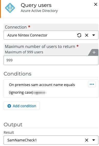 Query Users Azure Active Directory Error With On Premise Sam Account Name Community
